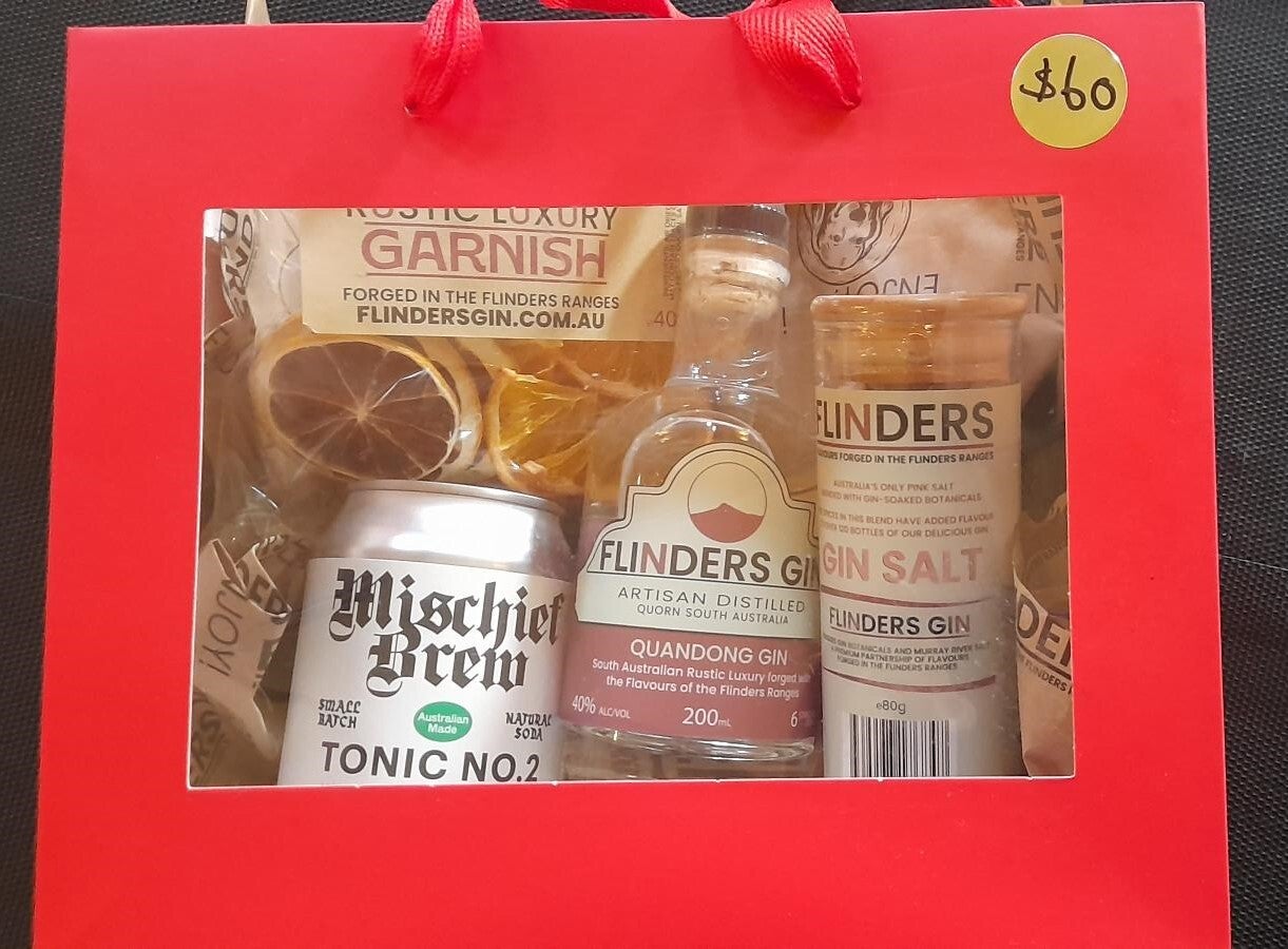 Quandong 200ml and Salt Gift Pack | Flinders Gin